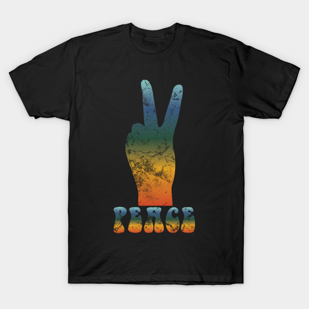 Peace Sign Hand Sign Language Peace Love Vintage Peace T Shirt peace-sign-hand-sign-language-peace-love-vintage-peace-t-shirt